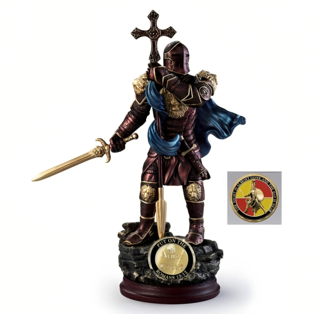 The Bradford Exchange Armor of Light Armor of God Religious Sculpture ...