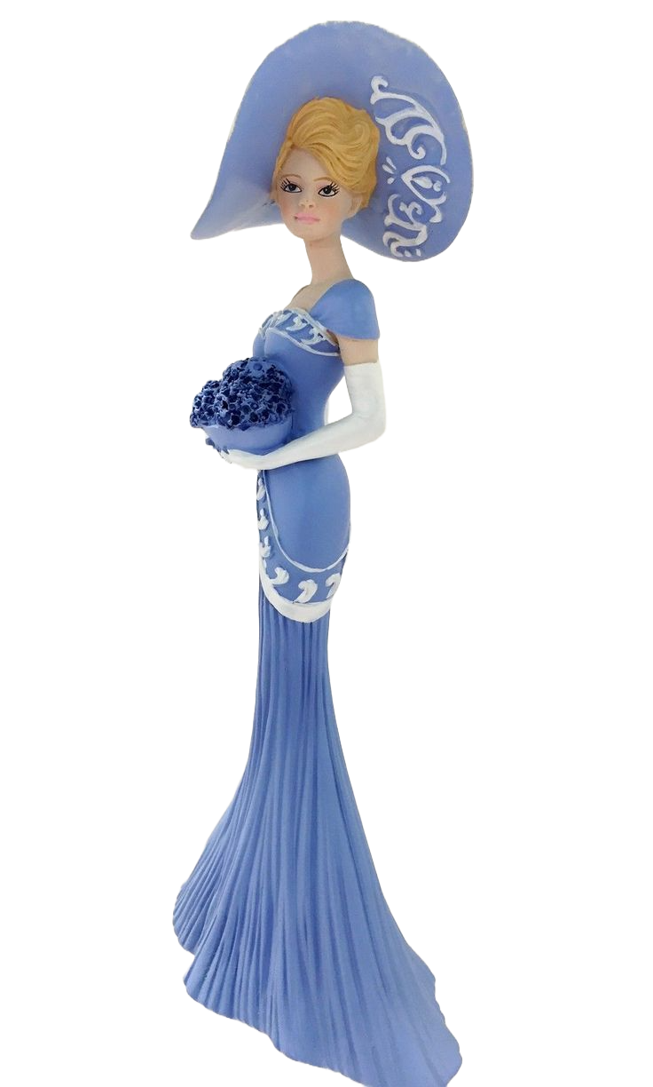 The Hamilton Collection Beloved Restraint Lady Figurine - Ladies of Vi ...