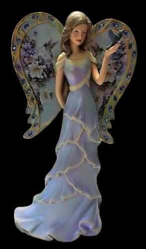 The Hamilton Collection Angel of Marvelous Enchantment Angel Figurine ...
